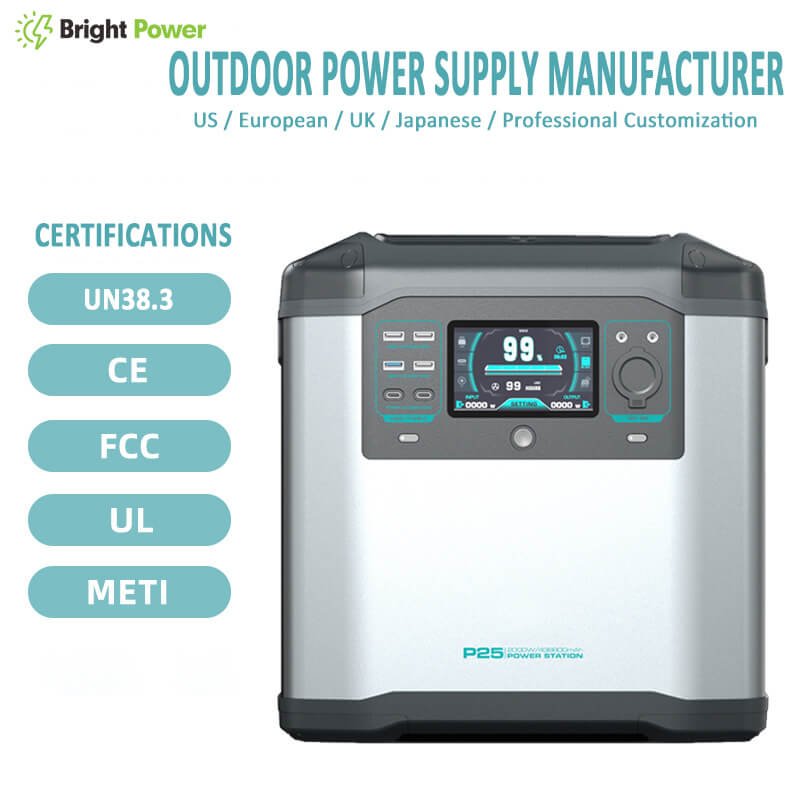 220V 1500W Fast Charge High Power Large Capacity Outdoor Home Energy ...