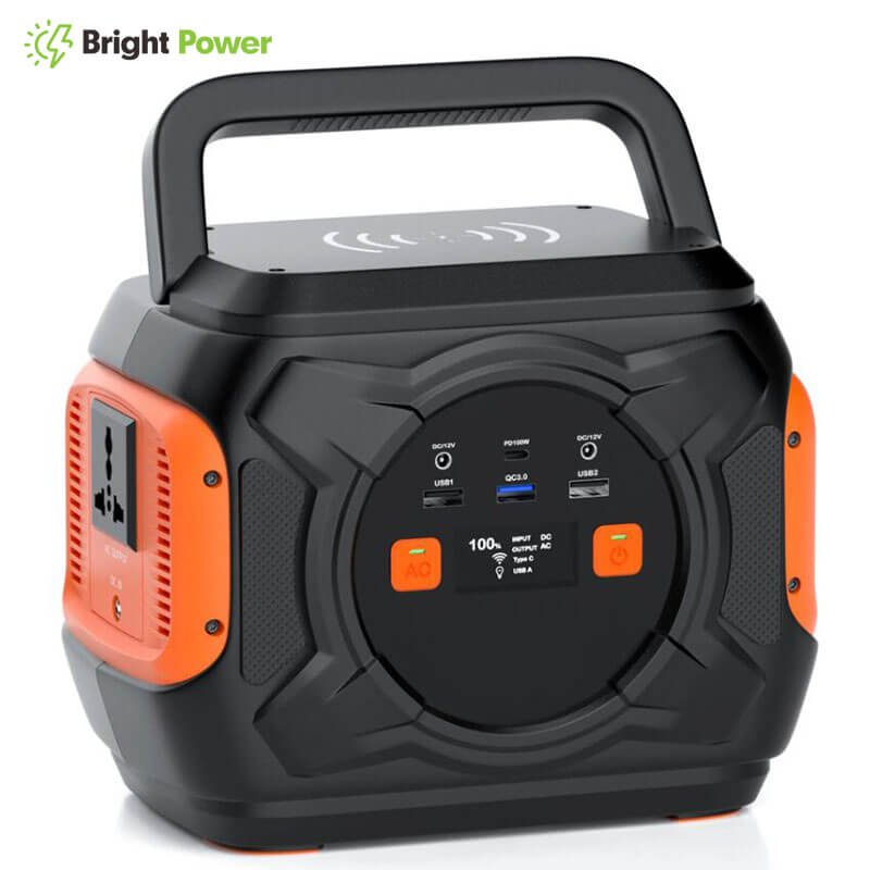 320W Battery Lithium Fast Charger Rechargeable Solar Generator Outdoor ...