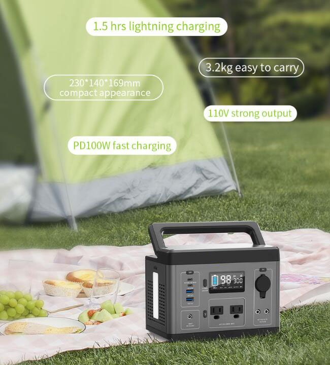 300W Pro Portable 12v 220v 240v Emergency Solar Power Source Station ...